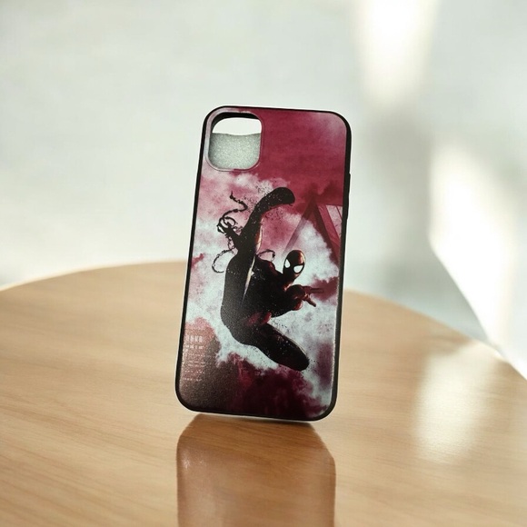 Cell Phones & Accessories | Spiderman Themed Phone Case Black And Red ...